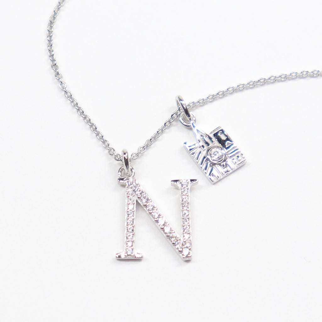 CRISLU Sparkling Initial N Charm – Biltmore Shop