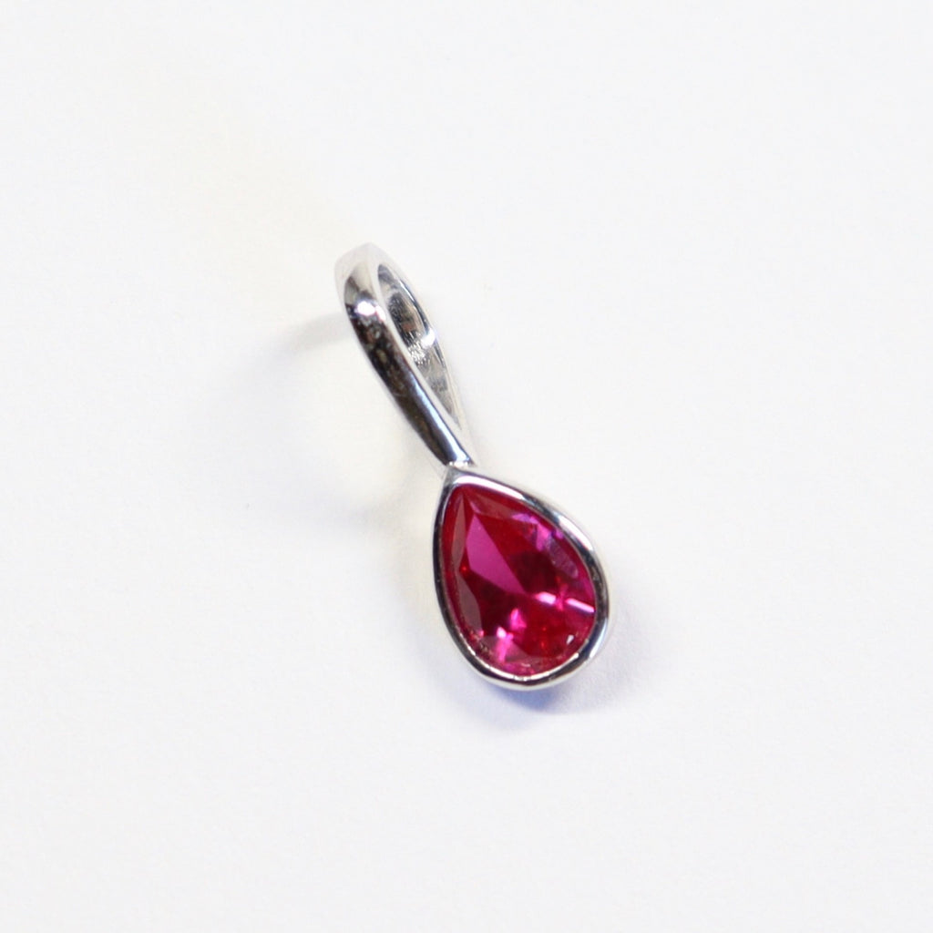 CRISLU Ruby Gemstone Charm – Biltmore Shop