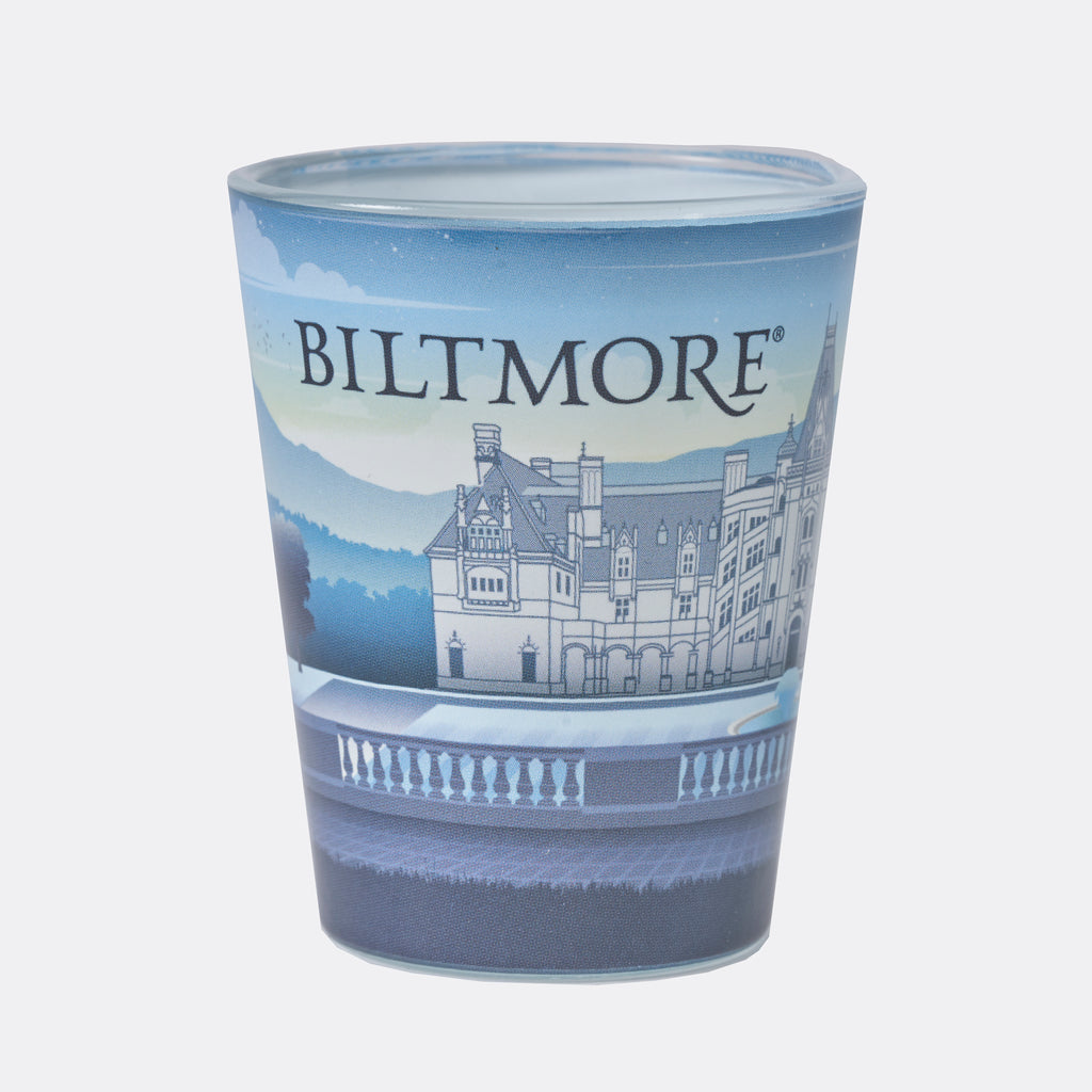 Biltmore Blue Sky Shot Glass – Biltmore Shop
